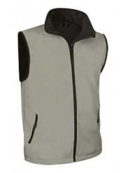 Chaleco Softshell bicolor.