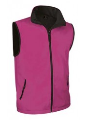Chaleco Softshell bicolor.